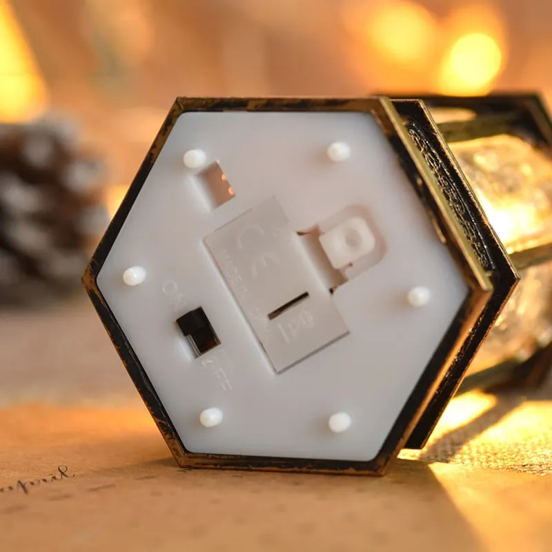 Vintage Hexagonal Wind Light
