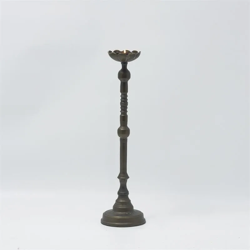 1pc Retro Iron Candle Holder Factory Sale