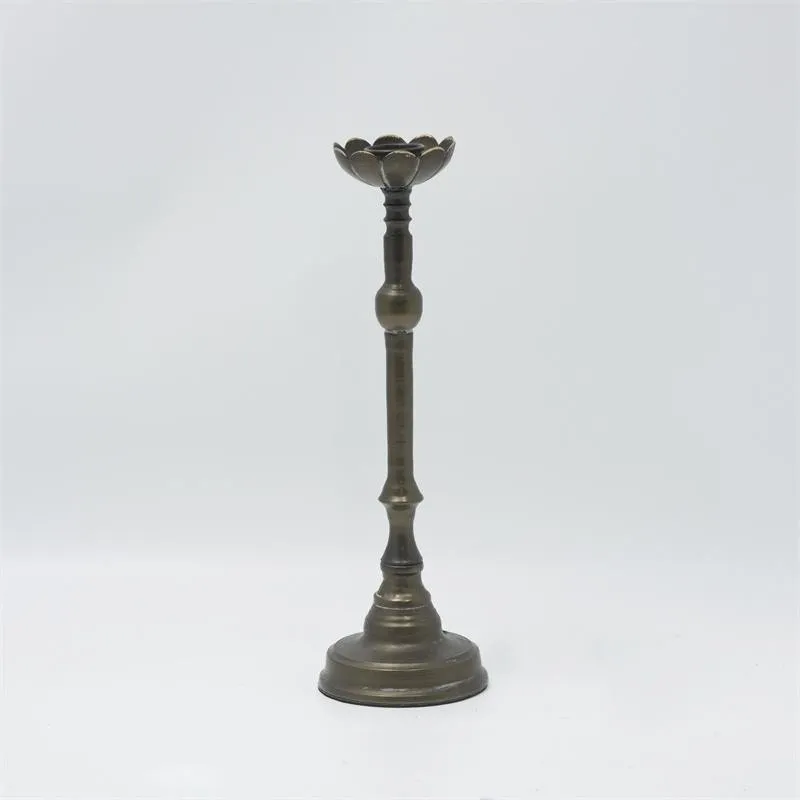 1pc Retro Iron Candle Holder Factory Sale