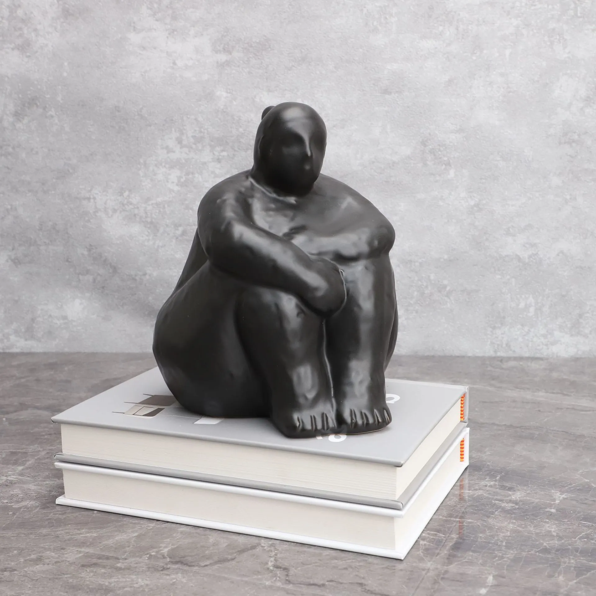 1Pc Creative Human Shaped Resin Decorative Objects - Union Source