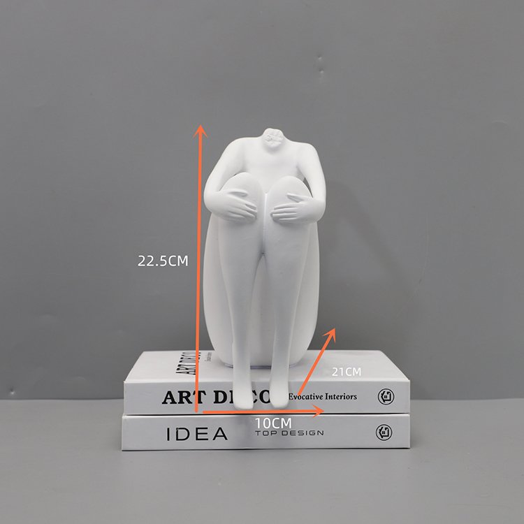 1Pc Female Body Shaped Resin Decorative Objects - Union Source