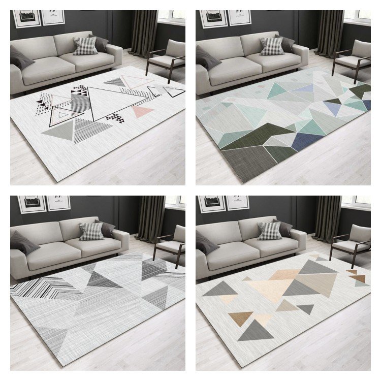 1Pc Wholesale 200*300cm Geometric Triangle Pattern Polyester Rug ...