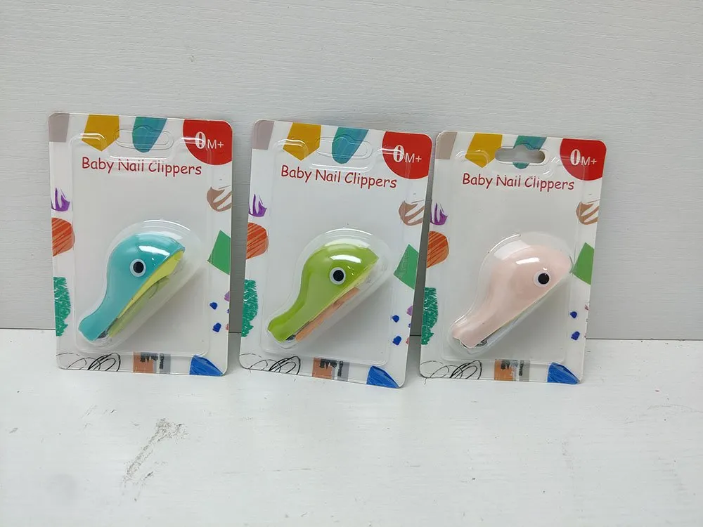 1Pc Wholesale Cute Dolphin Design Baby Nail Clipper - Union Source