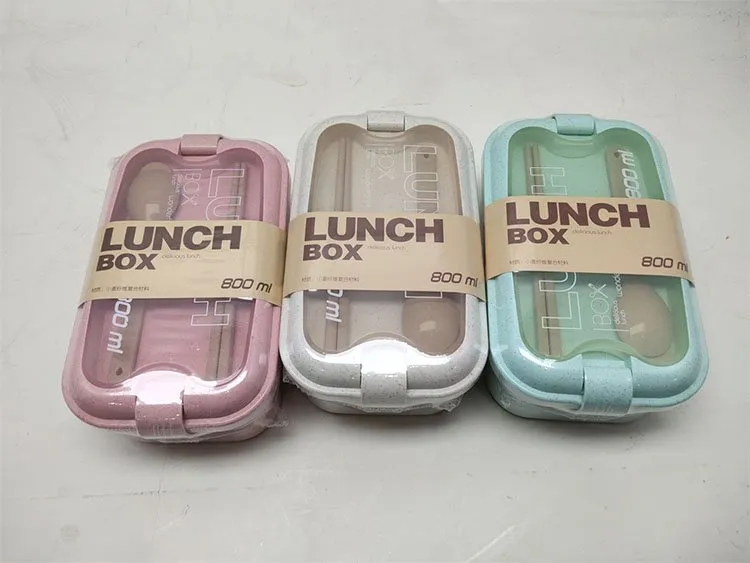 1Pc Wholesale 800ml Rectangular Bento Lunch Box - Union Source