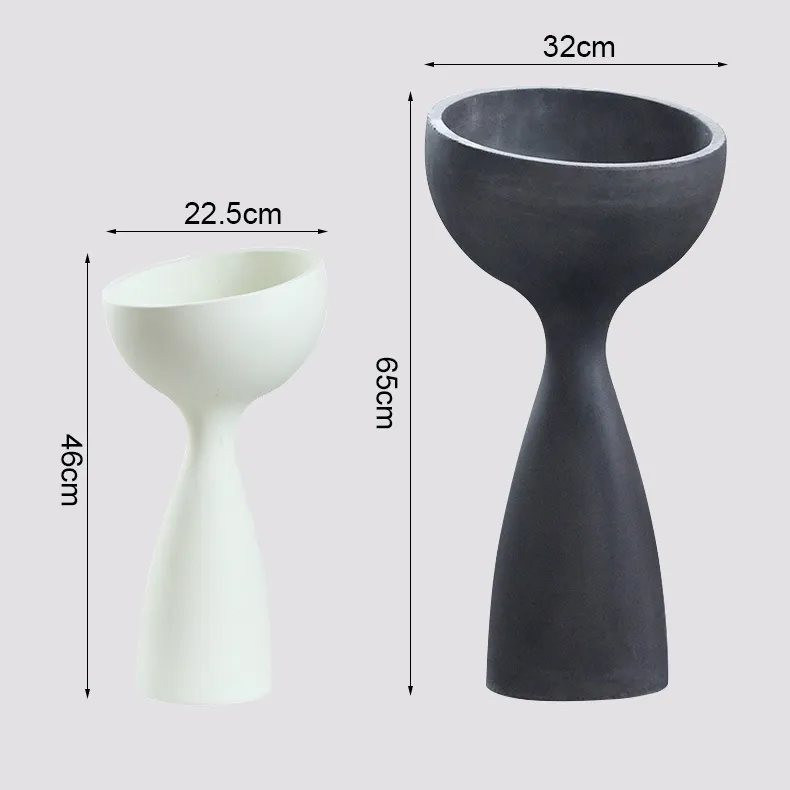 1Pc Wholesale Floor Cement Patio Planters - Union Source