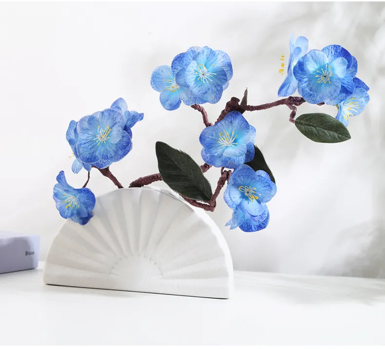 1Pc Wholesale Fan Shaped Ceramic Vase - Union Source
