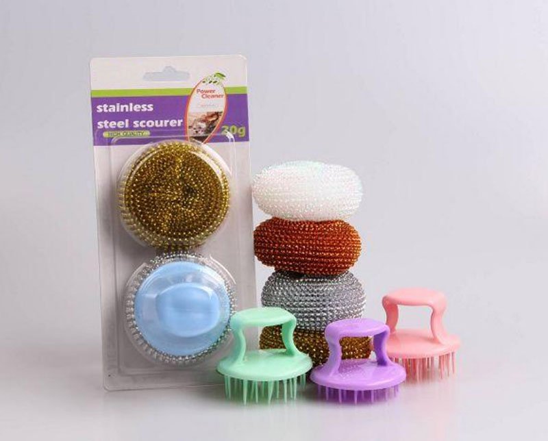 2 Pack Stainless Steel Wool Scrubber - Union Source