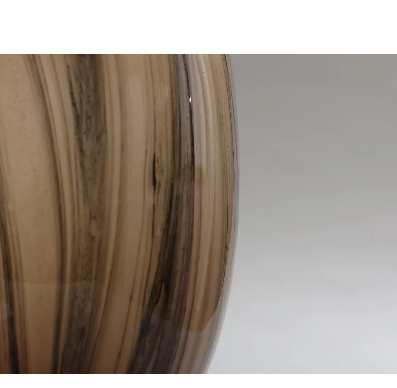 1Pc Wholesale Quicksand Stone Pattern Glass Vase - Union Source