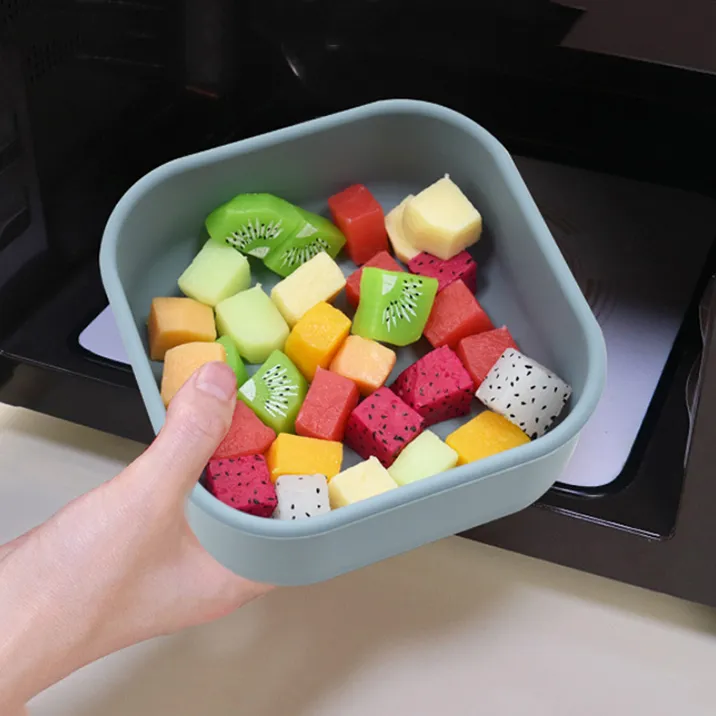 Wholesale Square Silicone Food Storage Containers - Union Source