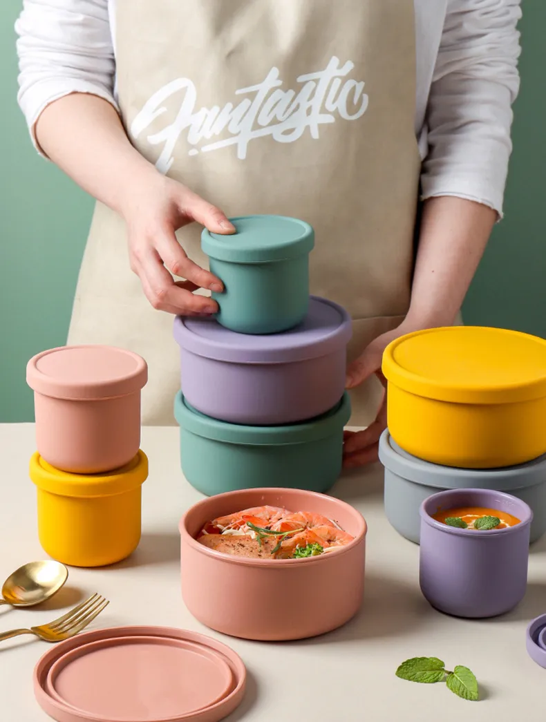 Wholesale Round 250ml Silicone Food Container - Union Source