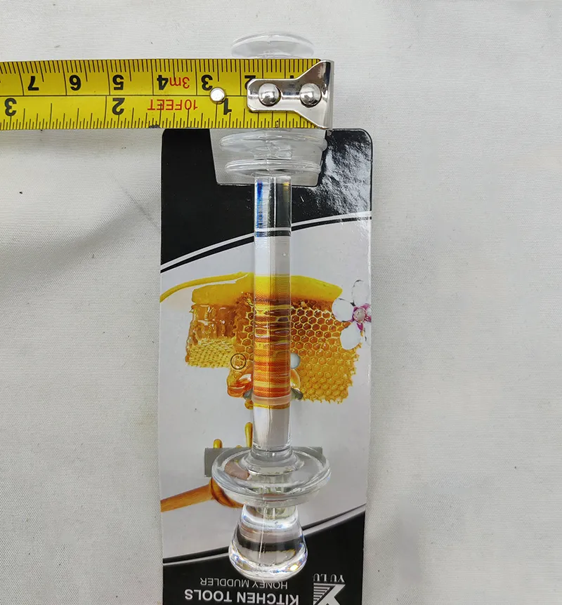 Wholesale 13cm Celar Acrylic Honey Stick - Union Source