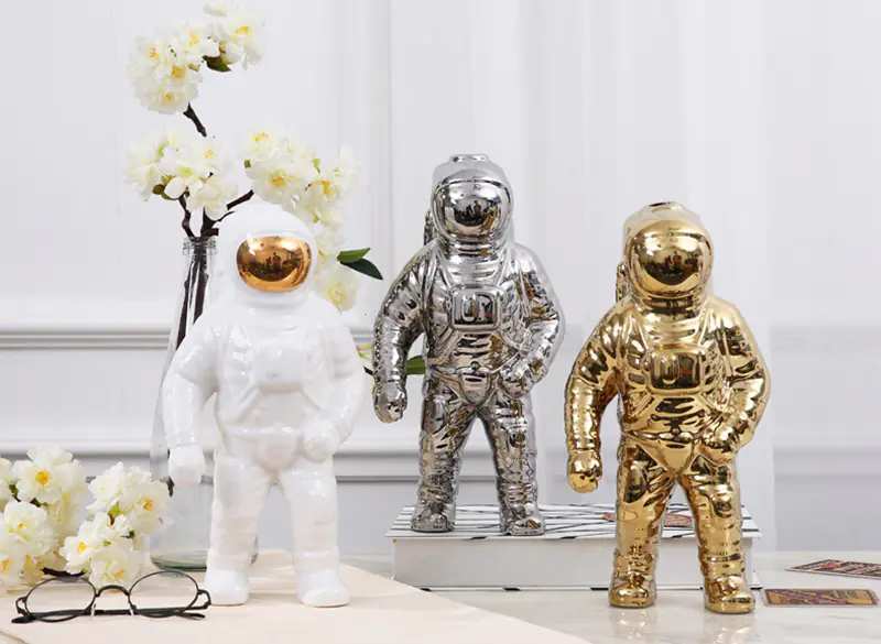 Wholesale Astronaut Design Ceramic Decorative Objects - Union Source