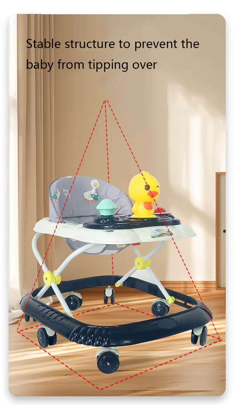 Wholesale Foldable Height Adjustable Baby Walker - Union Source