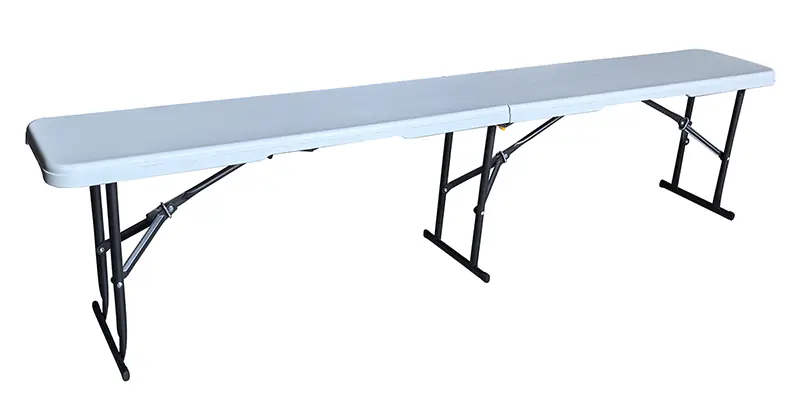 Wholesale 183*28*43cm White Folding Bench - Union Source