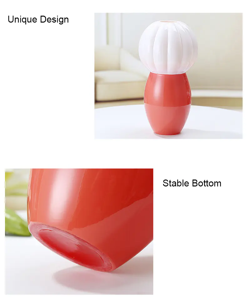 Wholesale Two-tone Colored Glass Vases - Union Source