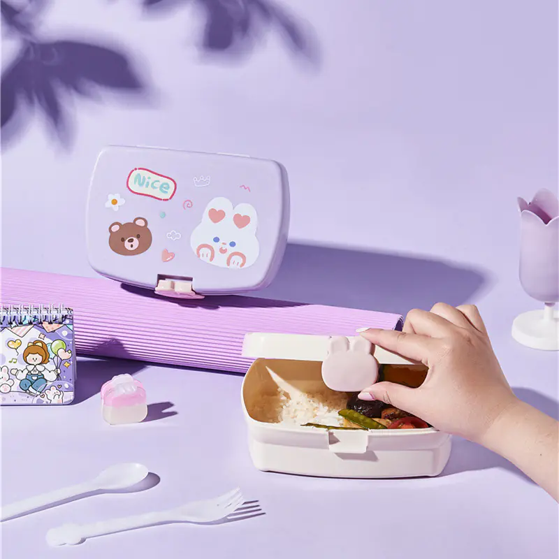 Wholesale Cute Cartoon Plastic Lunch Box - Union Source