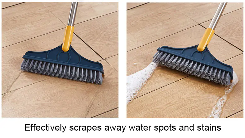 Wholesale 120° Rotatable 2 in 1 Floor Scrub Brush - Union Source
