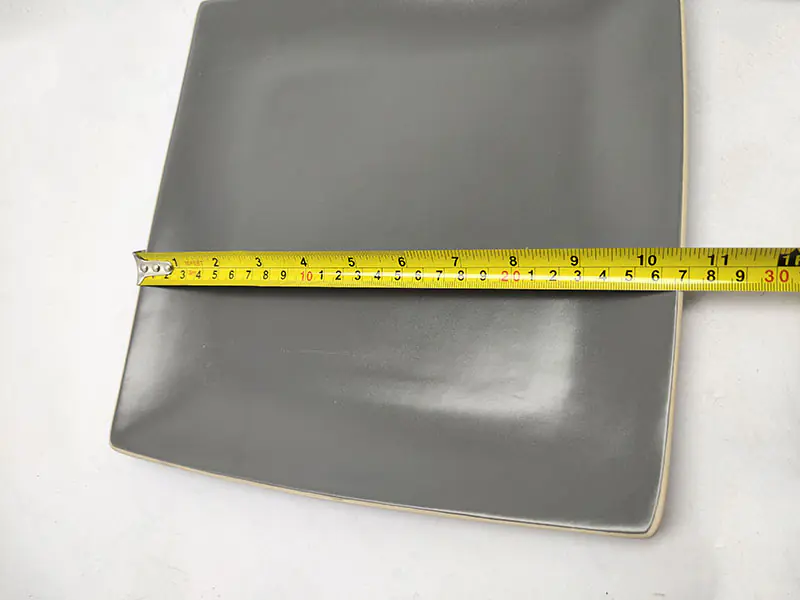 Wholesale Square 26.5cm Ceramic Plate - Union Source