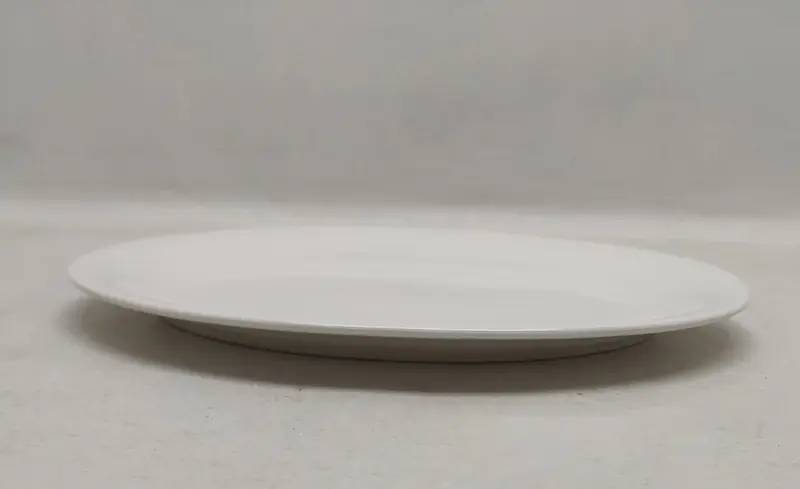 Wholesale Oval 10 Inches White Ceramic Plate - Union Source